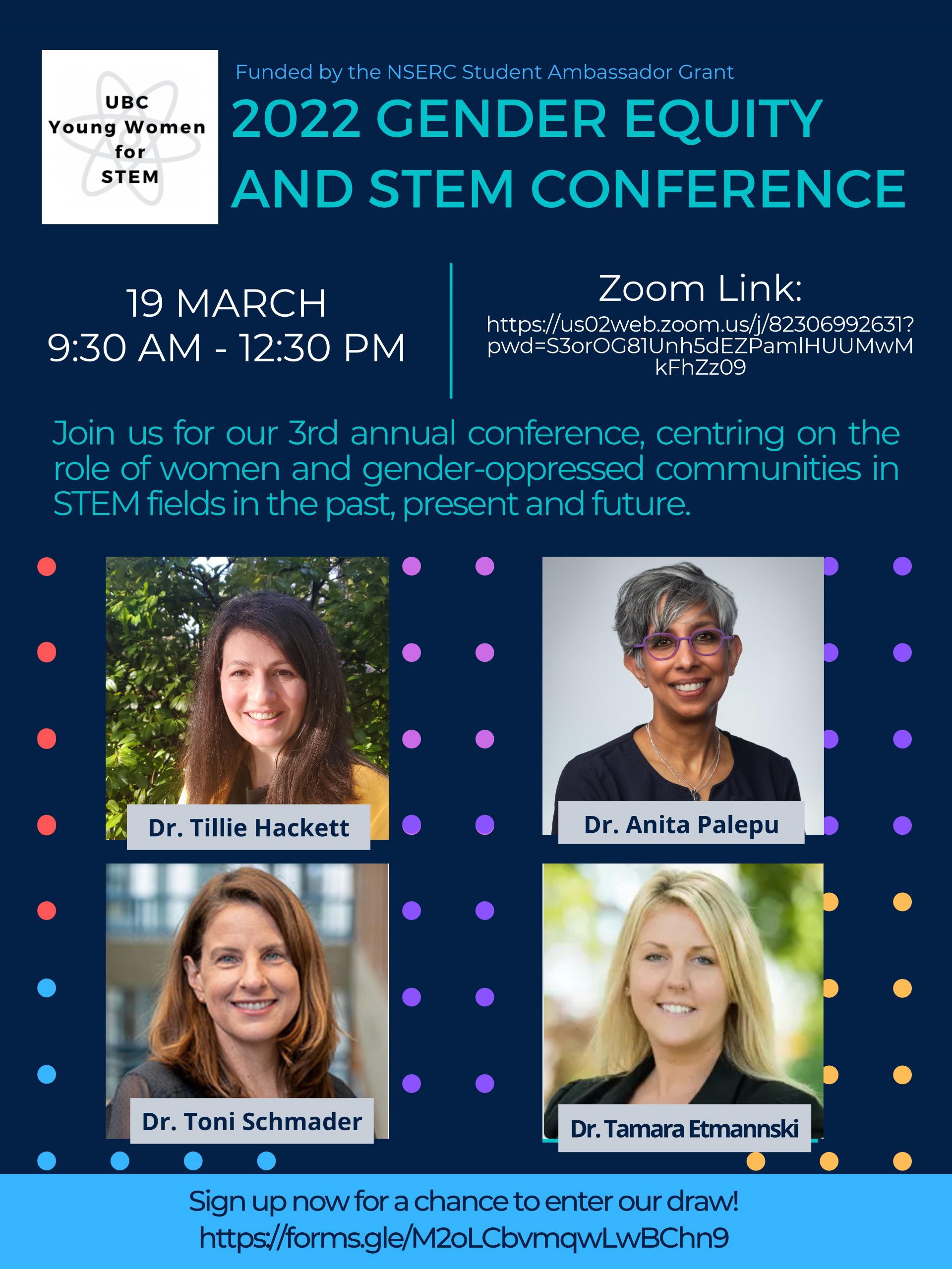 UBC Gender Equity & STEM Conference 2022 – UBC Pharmacy Undergraduate ...